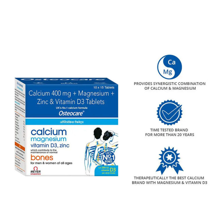 Buy Osteocare 15 Tablets - Calcium Supplement |Vitabiotics