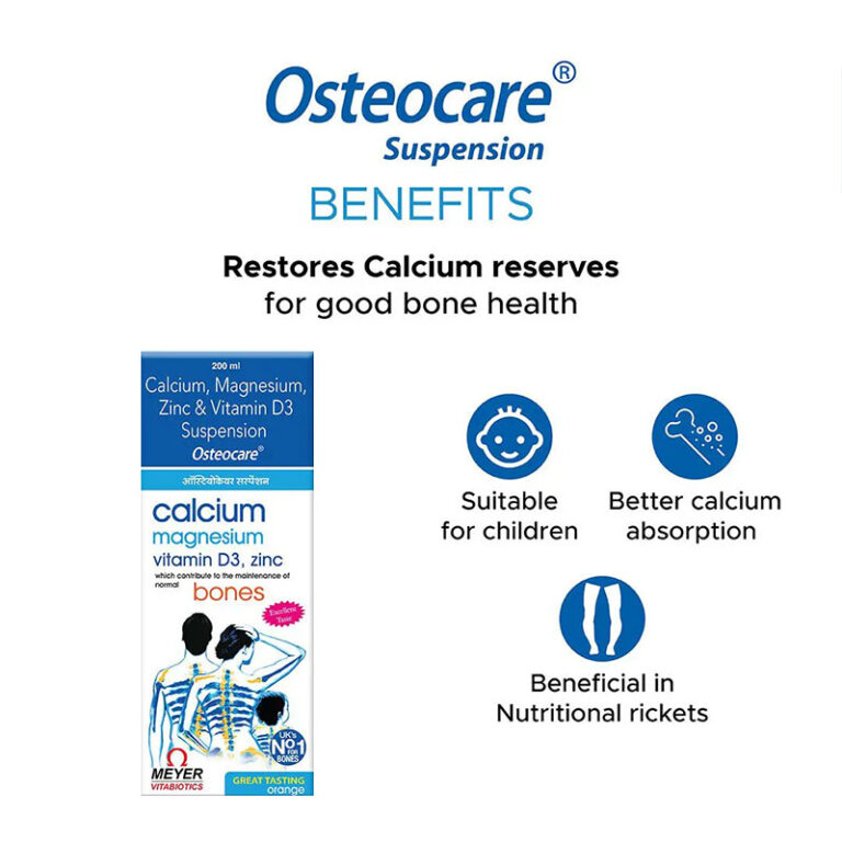 Buy Osteocare Suspension - Calcium Supplement | Vitabiotics